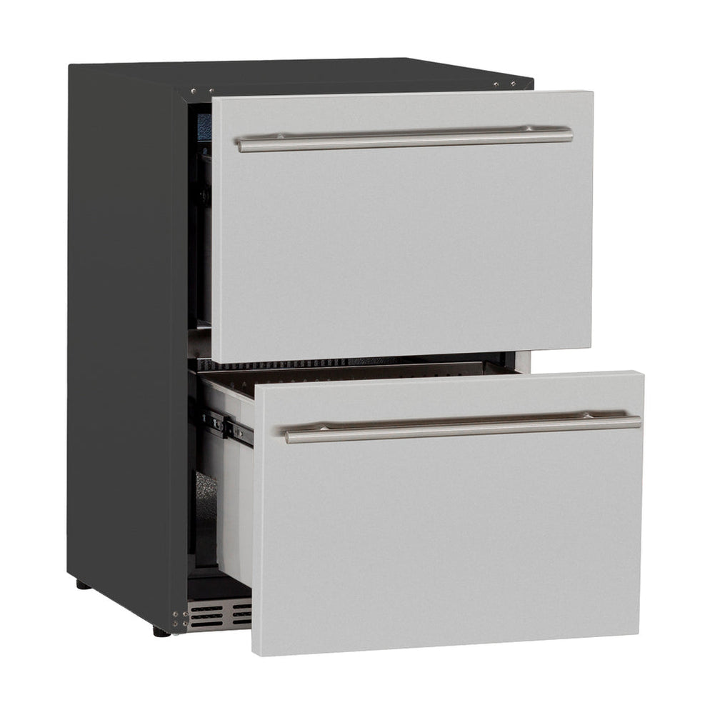 AMD 24" 5.3C Deluxe Outdoor Rated 2-Drawer Refrigerator - AMD-RFR-24DR ...